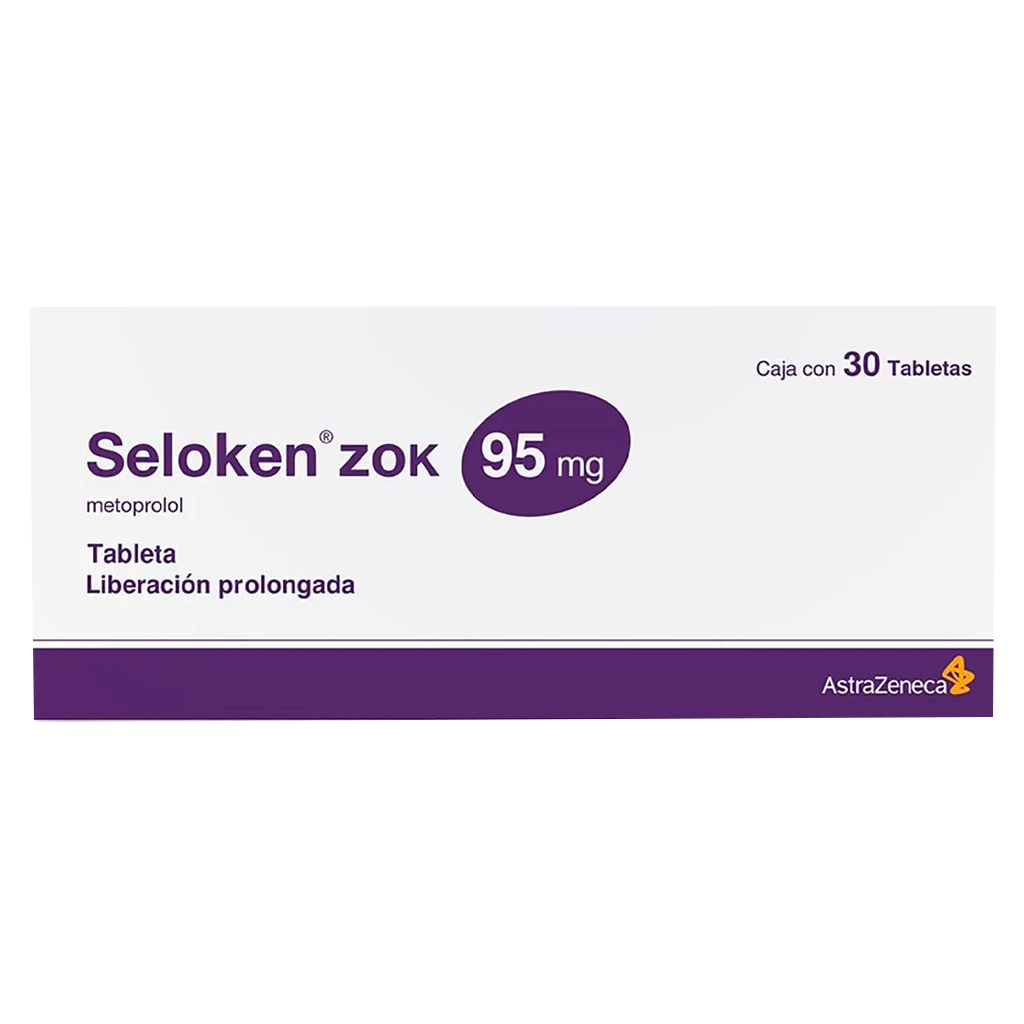 SELOKEN ZOK 95MG TAB C30 – FARMACIA CALDERON