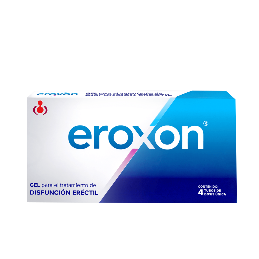 EROXON GEL TOPICO CON 4 TUBOS DE DOSIS UNICA – FARMACIA CALDERON