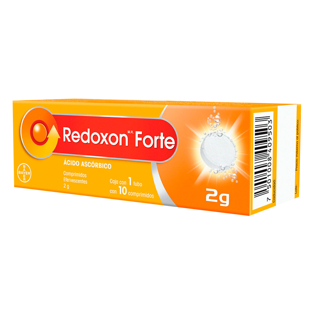 REDOXON FORTE 2G CON 10 COMPRIMIDOS EFERVESCENTES – FARMACIA CALDERON