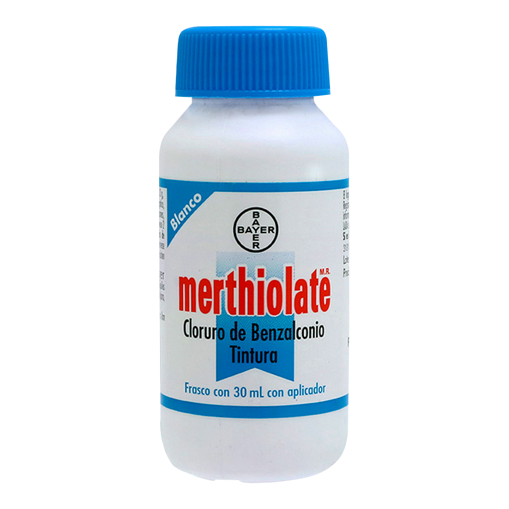 MERTHIOLATE BLANCO CON 30ML – FARMACIA CALDERON