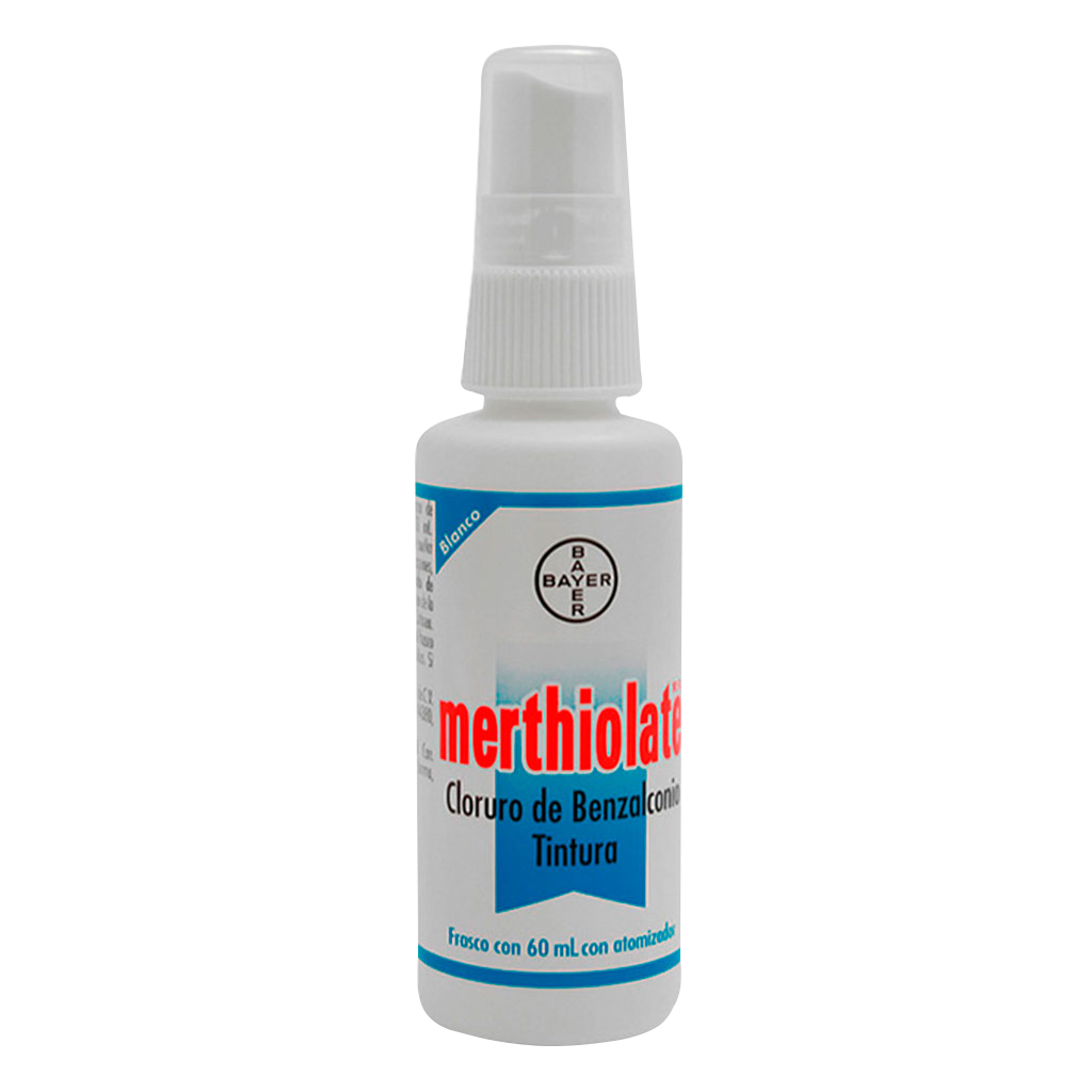 MERTHIOLATE BLANCO CON 60ML – FARMACIA CALDERON
