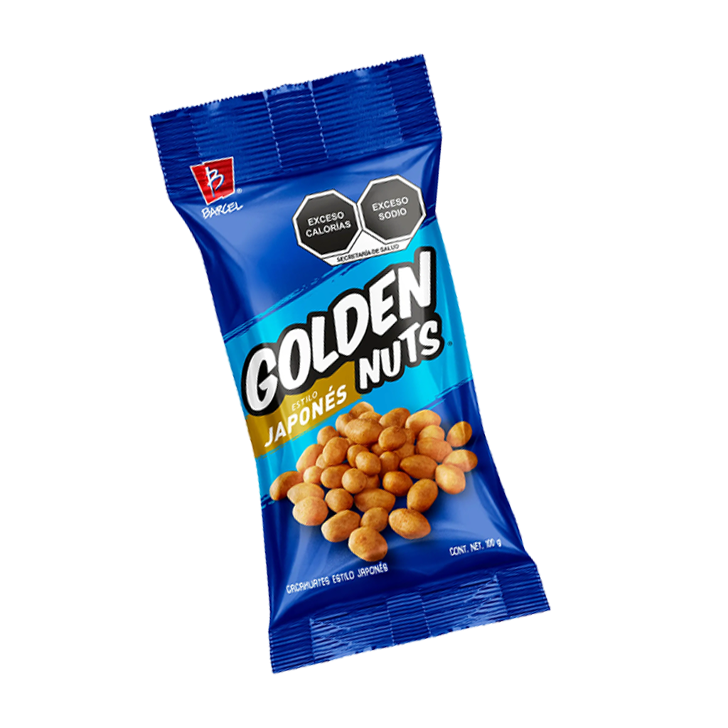 BARCEL GOLDEN NUTS 100G JAPONES – FARMACIA CALDERON