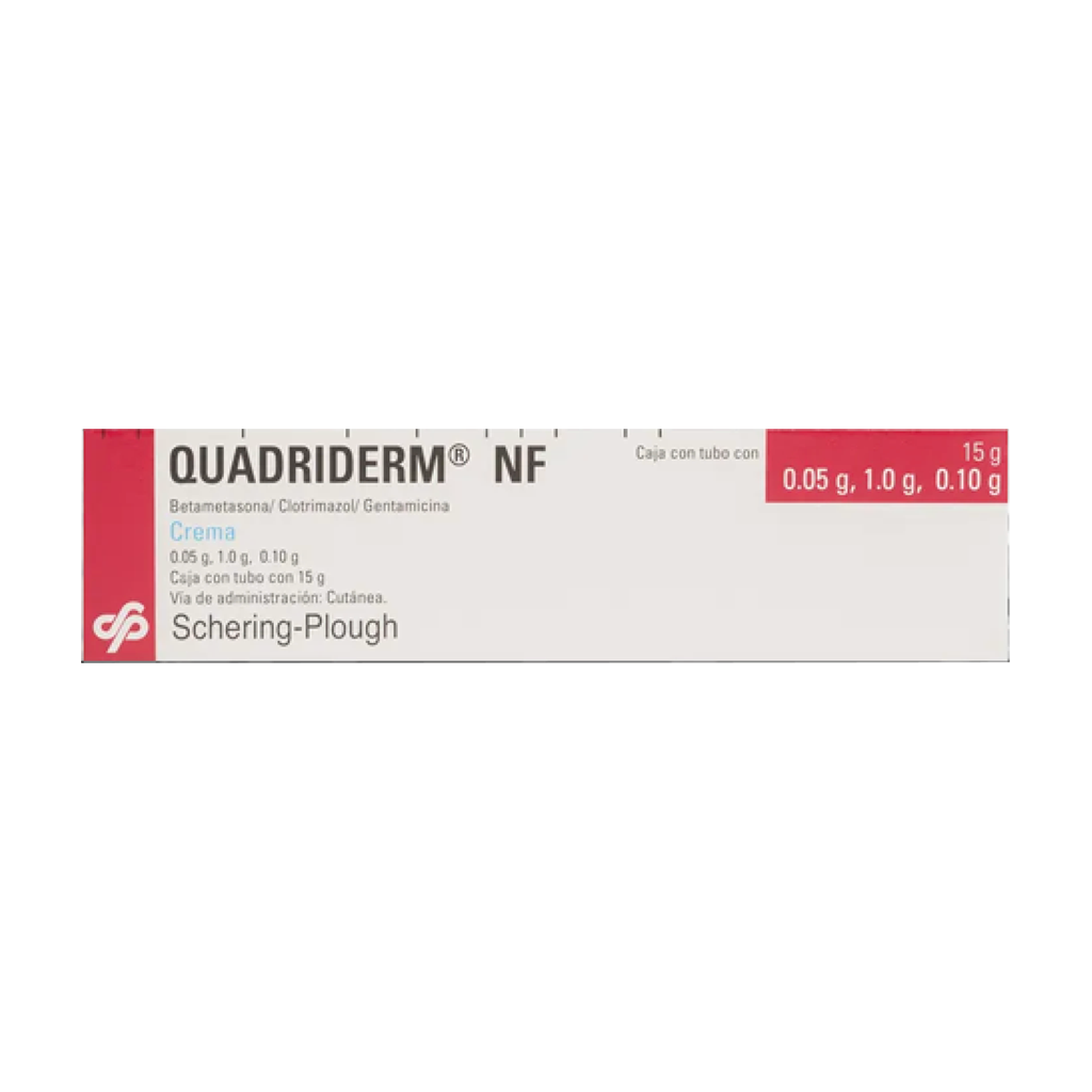 QUADRIDERM NF CRA 15MG – FARMACIA CALDERON