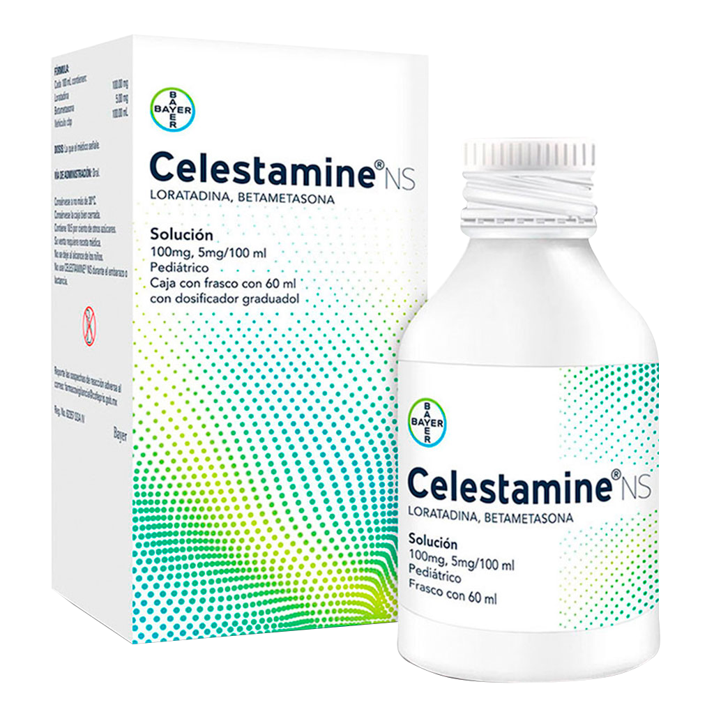 CELESTAMINE NS 5MG/100ML SOLUCION CON 60ML – FARMACIA CALDERON
