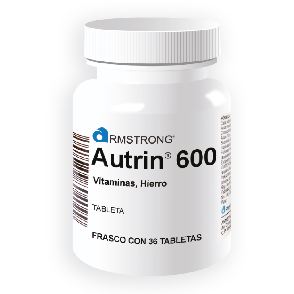 AUTRIN 600MG CON 36 TABLETAS – FARMACIA CALDERON