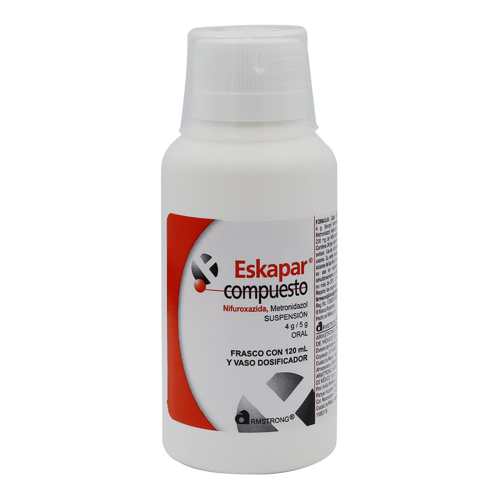 ESKAPAR COMPUESTO SUSPENSION CON 120ML – FARMACIA CALDERON