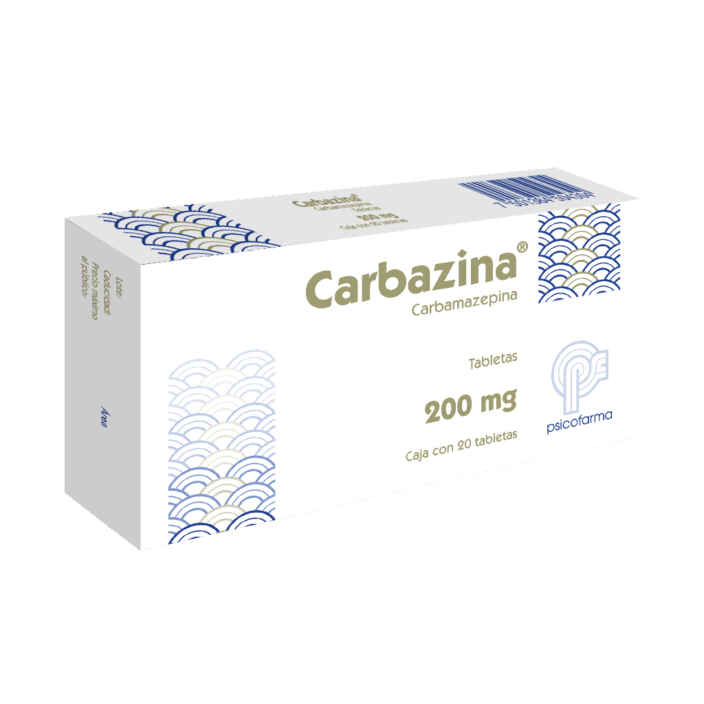CARBAZINA 200MG CON 20 COMPRIMIDOS – FARMACIA CALDERON
