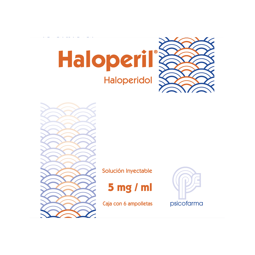 HALOPERIL 5MG/1ML SOLUCION INYECTABLE CON 6 AMPOLLETAS/PSICOFARMA ...