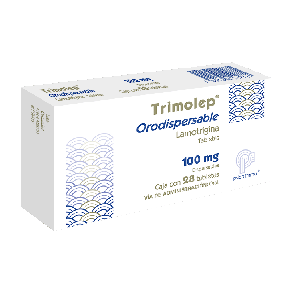 TRIMOLEP 100MG ORO DISPERSABLE CON 28 TABLETAS – FARMACIA CALDERON