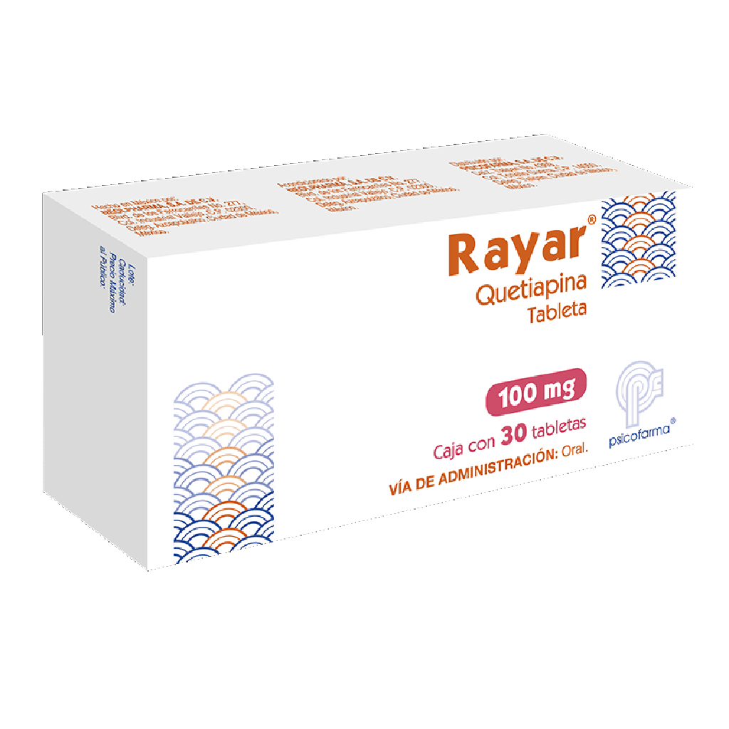 RAYAR 100MG CON 30 TABLETAS – FARMACIA CALDERON