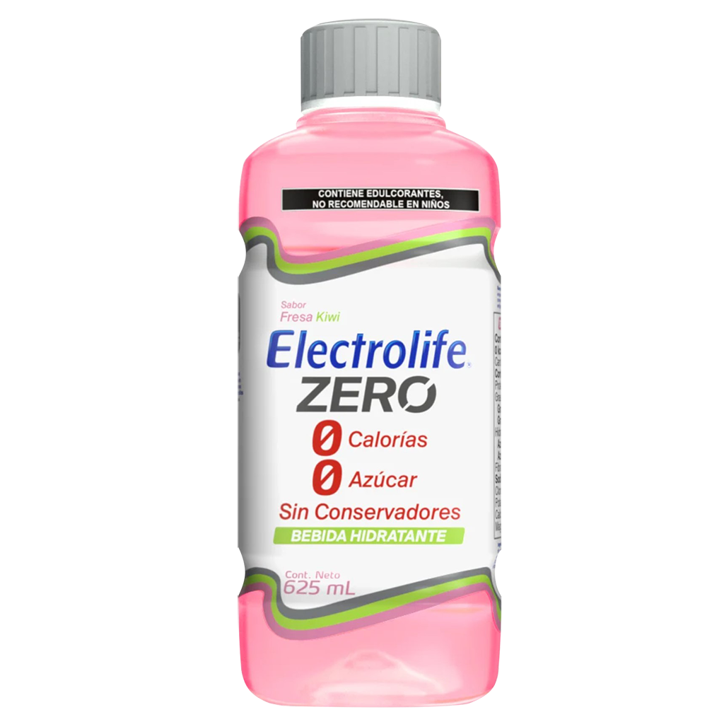 ELECTROLIFE ZERO SABOR FRESA KIWI CON 625ML – FARMACIA CALDERON