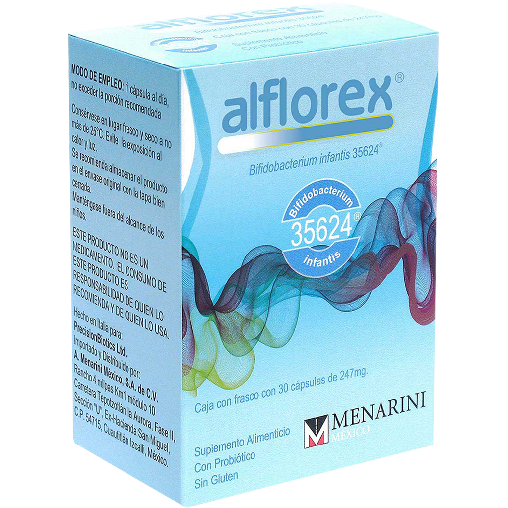ALFLOREX 247MG CON 30 CAPSULAS – FARMACIA CALDERON