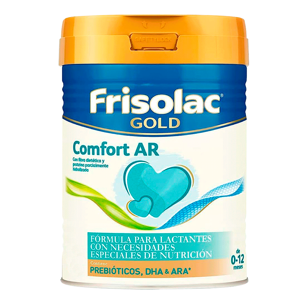 FRISOLAC GOLD COMFORT AR (0 A 12 MESES) LATA CON 800G – FARMACIA CALDERON
