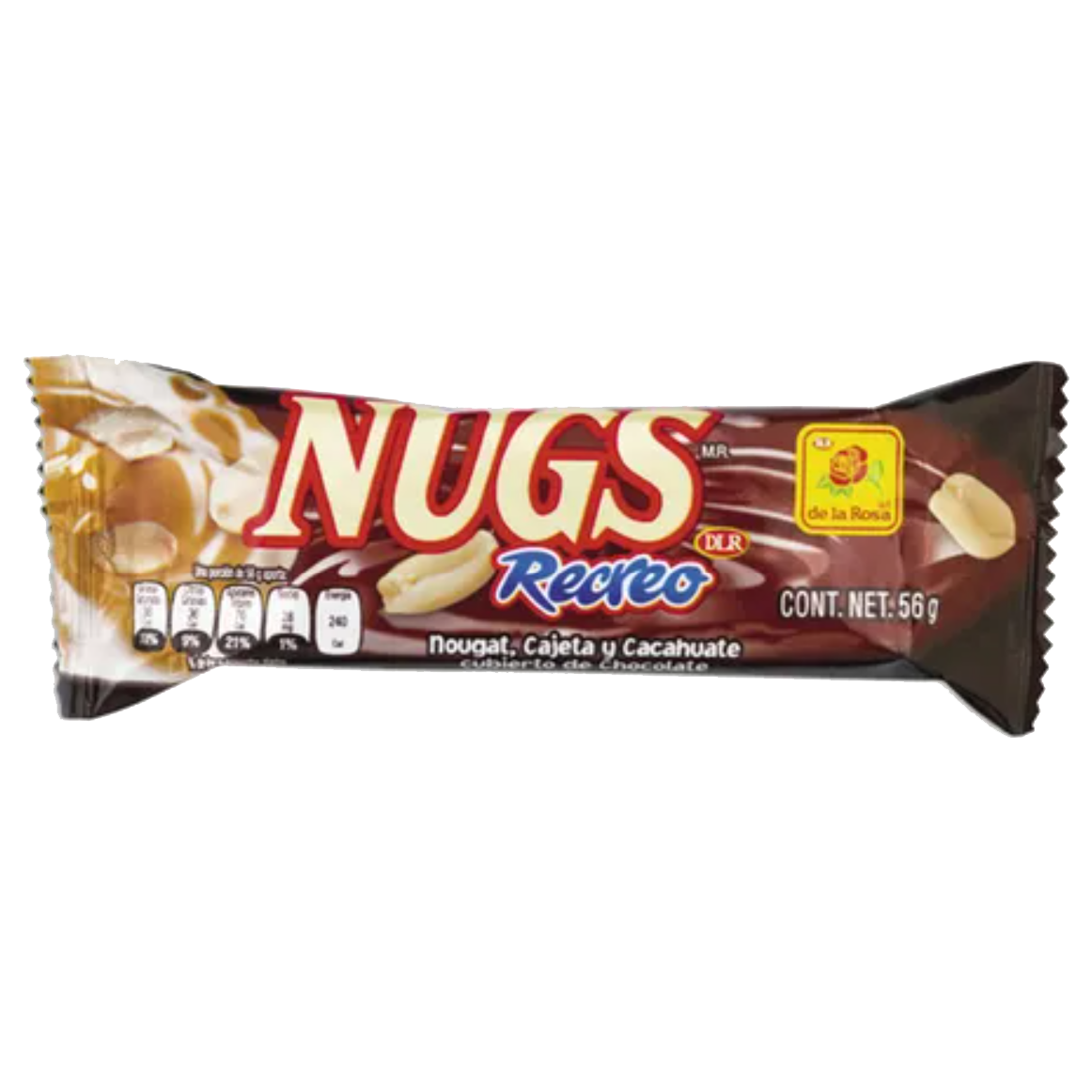 CHOCOLATE NUGS RECREO 56G – FARMACIA CALDERON