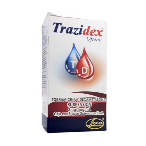 TRAZIDEX OFTENO SOLUCION CON 5ML – FARMACIA CALDERON