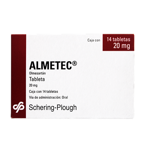 ALMETEC 20MG CON 14 TABLETAS – FARMACIA CALDERON