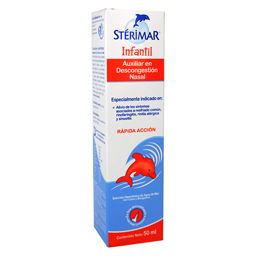 STERIMAR INFANTIL AGUA DE MAR SOLUCION NASAL 50ML – FARMACIA CALDERON