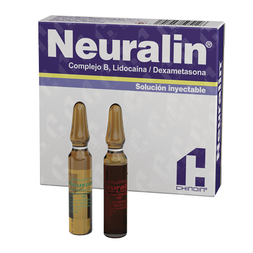 NEURALIN SOLUCION INYECTABLE CON 2 AMPOLLETAS – FARMACIA CALDERON