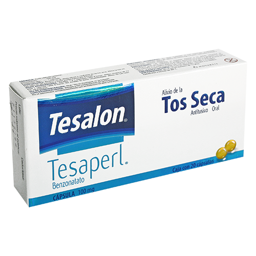 TESALON 100MG CON 20 PERLAS – FARMACIA CALDERON