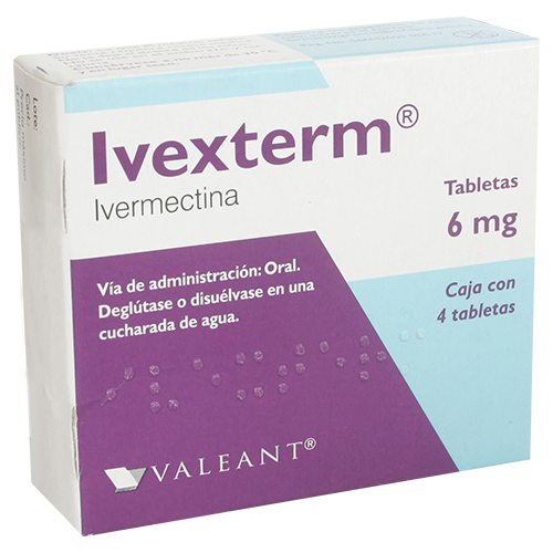 IVEXTERM 6MG CON 4 TAB – FARMACIA CALDERON