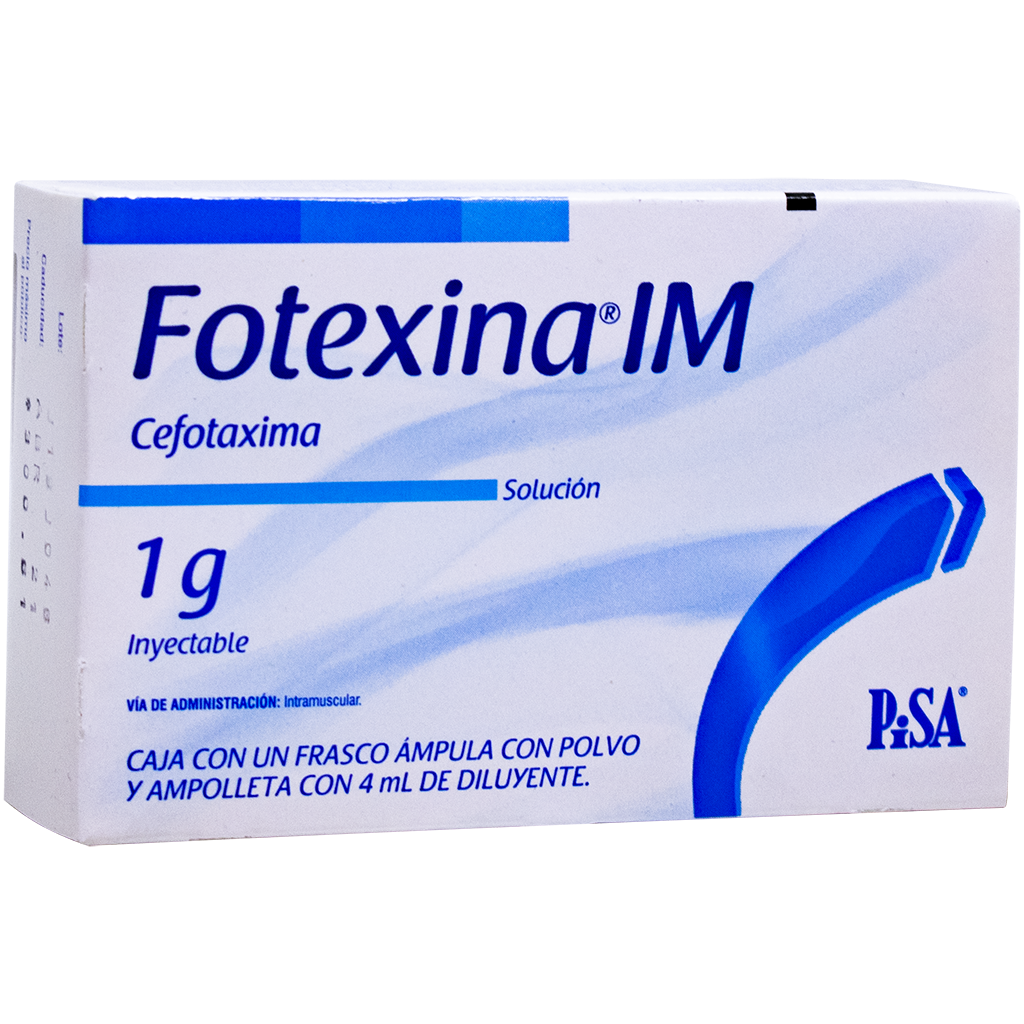 FOTEXINA 1G SOLUCION INTRA MUSCULAR CON 4ML – FARMACIA CALDERON