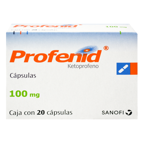 PROFENID 100MG CON 20 CÁPSULAS – FARMACIA CALDERON