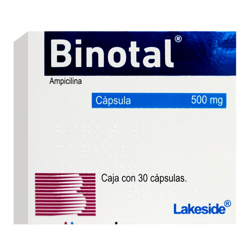 BINOTAL 500MG CON 30 CÁPSULAS – FARMACIA CALDERON