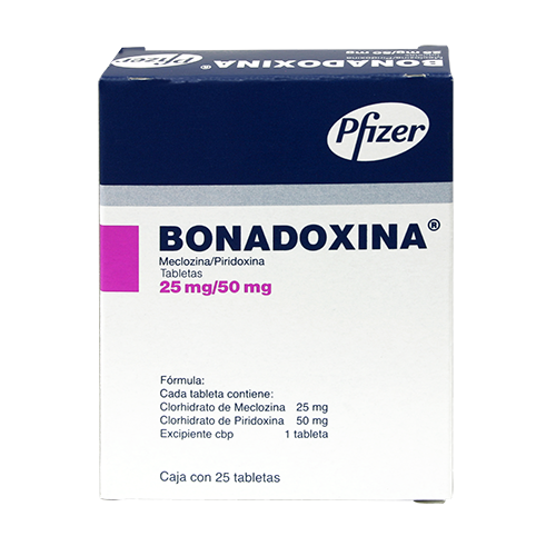 BONADOXINA 25MG CON 25 TABLETAS – FARMACIA CALDERON
