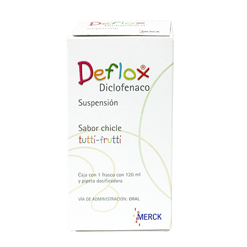 DEFLOX SUSPENSION CON 120ML – FARMACIA CALDERON