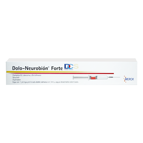 DOLO-NEUROBION DC FORTE 1 AMPOLLETA CON 3ML – FARMACIA CALDERON