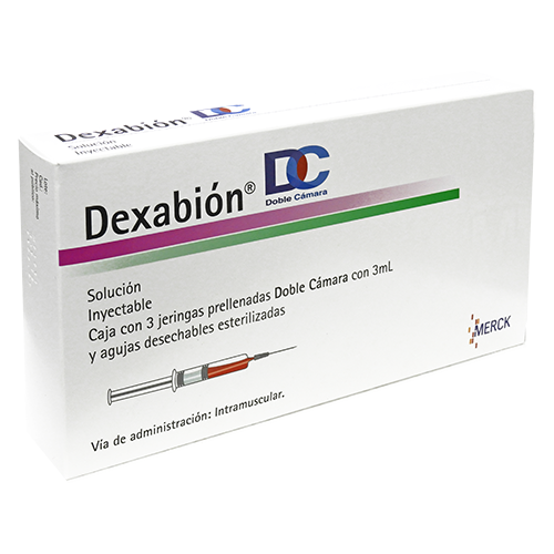 DEXABION DC CON 3 INYECCIONES PRELLENADAS DE 3ML CON U – FARMACIA CALDERON