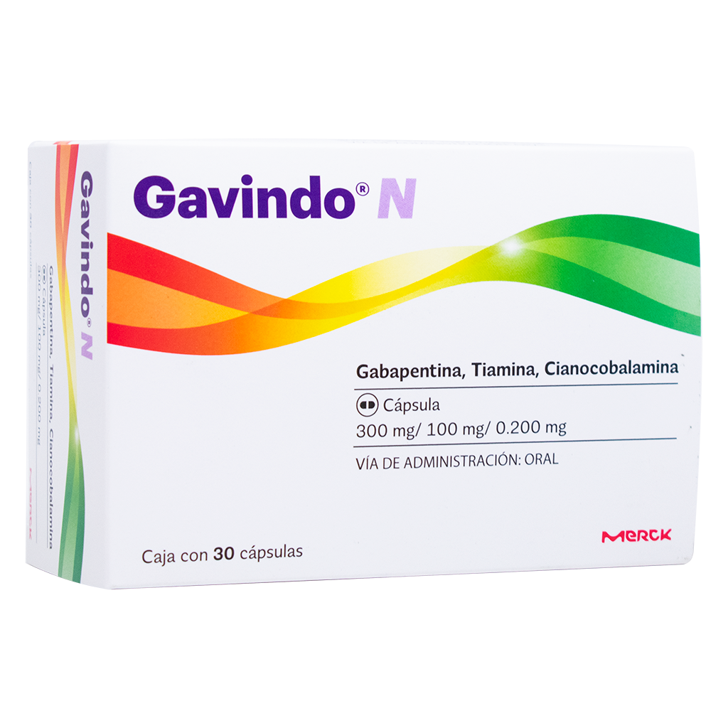 GAVINDO N 300/100/0.200MG CON 30 CÁPSULAS – FARMACIA CALDERON