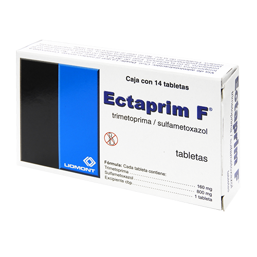 ECTAPRIM-F 160/800MG CON 14 TABLETAS – FARMACIA CALDERON