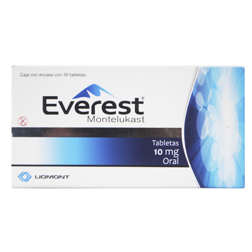 EVEREST 10MG CON 30 TABLETAS – FARMACIA CALDERON