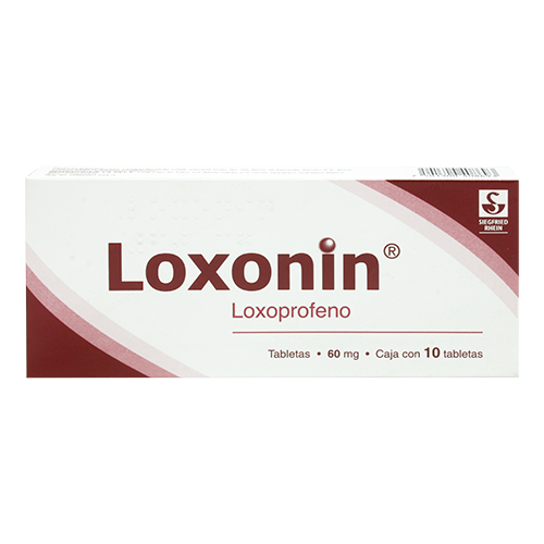 LOXONIN 60MG CON 10 TABLETAS – FARMACIA CALDERON