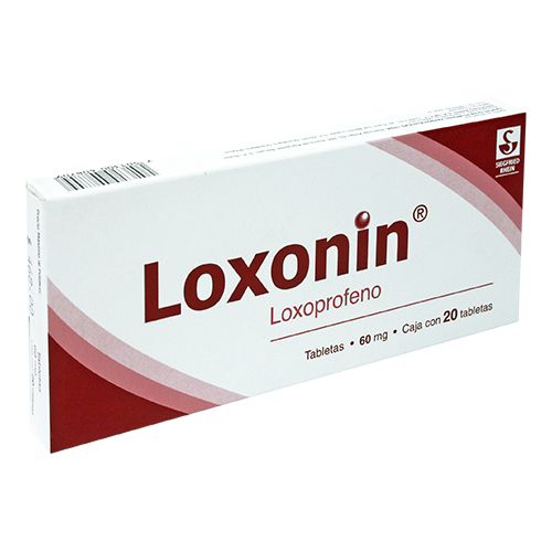 LOXONIN 60MG CON 20 TABLETAS – FARMACIA CALDERON