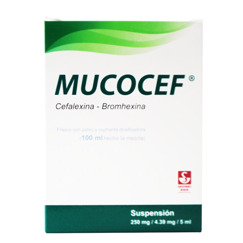 MUCOCEF 250MG SUSPENSION CON 100ML – FARMACIA CALDERON