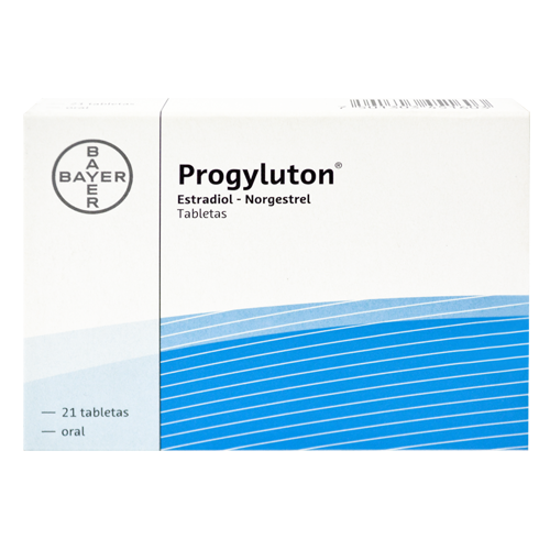 PROGYLUTON CON 21 GRAGEAS – FARMACIA CALDERON
