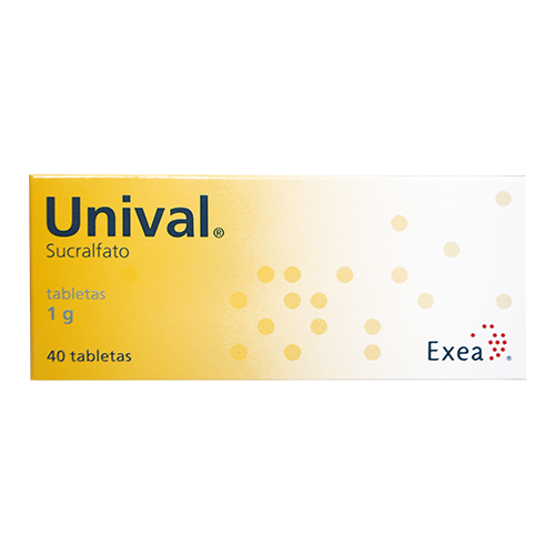 UNIVAL 1G CON 40 TABLETAS – FARMACIA CALDERON