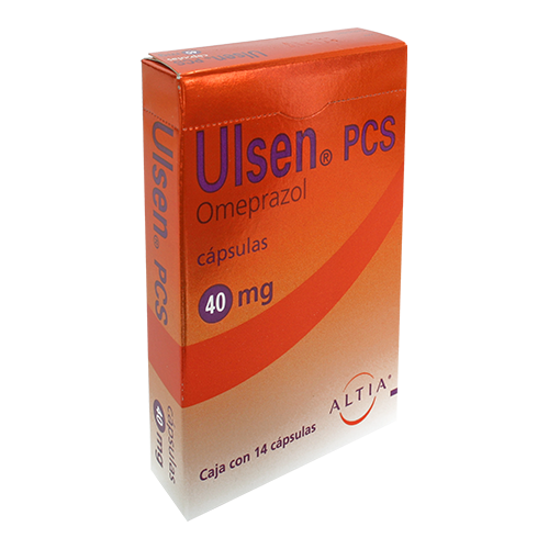 ULSEN PCS 40MG CON 14 CAPSULAS – FARMACIA CALDERON
