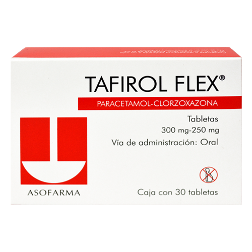 TAFIROL FLEX 300/250MG TAB 30 – FARMACIA CALDERON