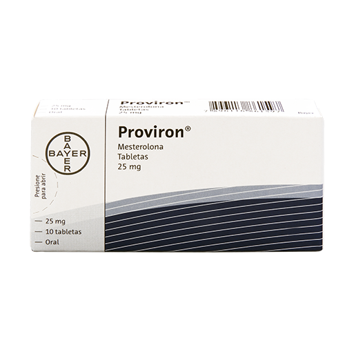 PROVIRON 25MG CON 10 TABLETAS – FARMACIA CALDERON