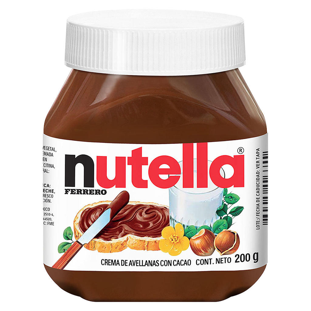 FERRERO NUTELLA 200G – FARMACIA CALDERON
