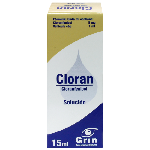 CLORAN 5G SOLUCION OFTALMICA CON 15ML – FARMACIA CALDERON
